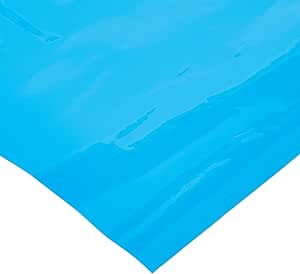 Amazon.com: Vinyl Ease 12" x 24" 6 Sheets Glossy Sky Blue Permanent ...