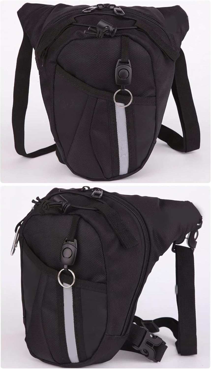 Motorcycle Fanny Pack Racing Drop Leg Bag Outdoor Cycling Hiking Travel ...