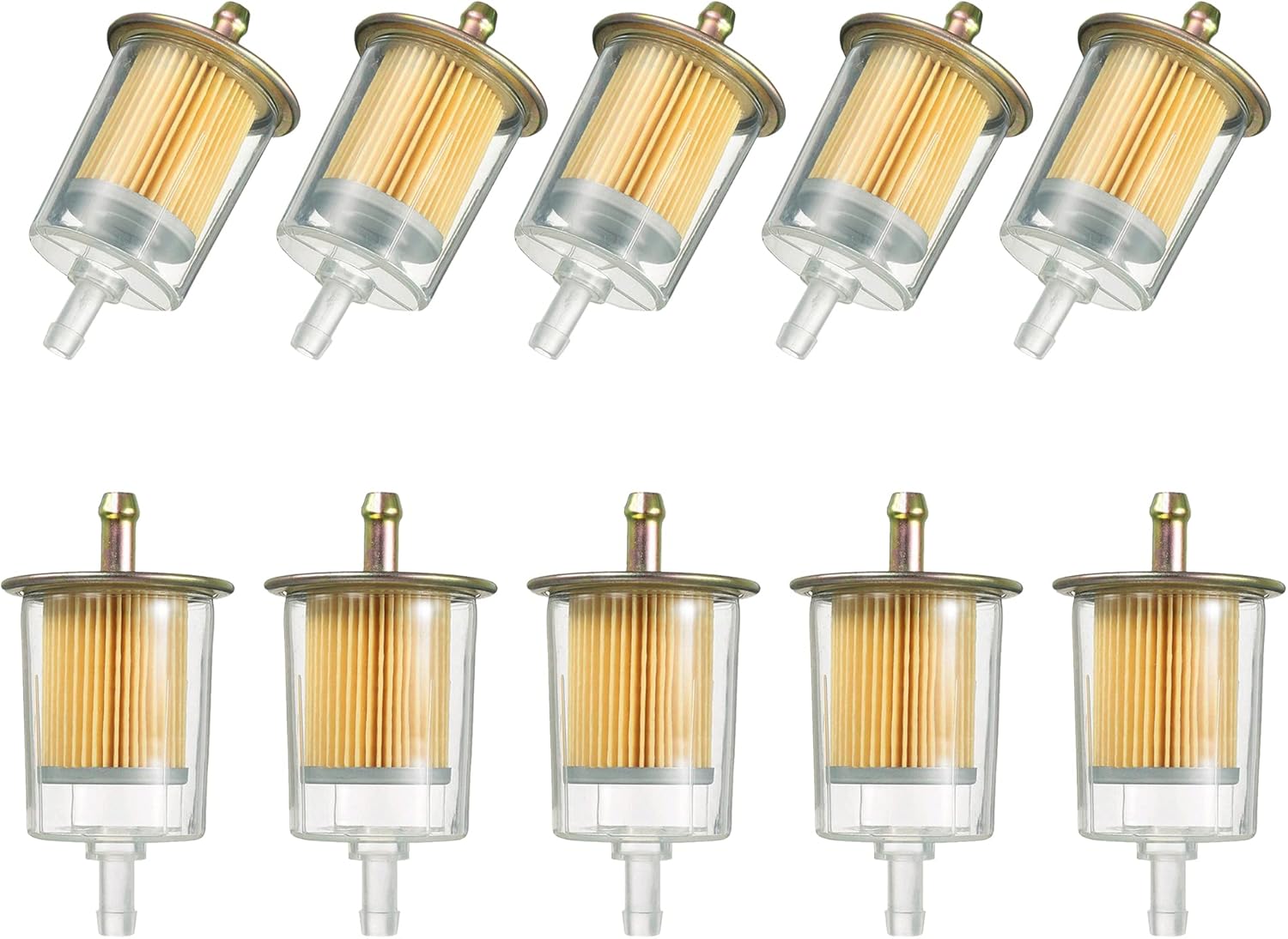 Amazon.com: 5/16" Universal Fuel Filters Industrial Tractors Cars ...