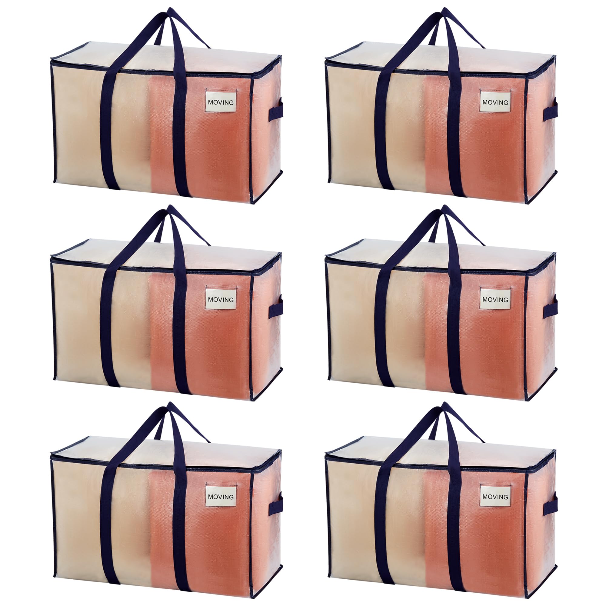 Amazon.com: VENO 6 Pack Moving Bags, Heavy Duty, Moving Boxes ...