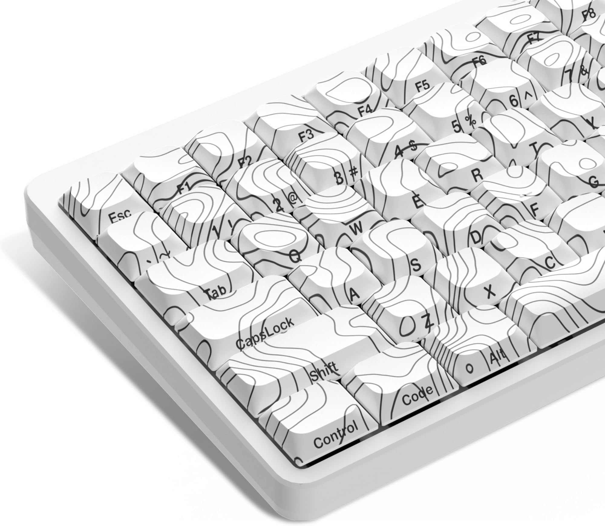 Amazon.com: Womier Low Profile Keycaps - Shine Through Keycaps 60 65 75 ...