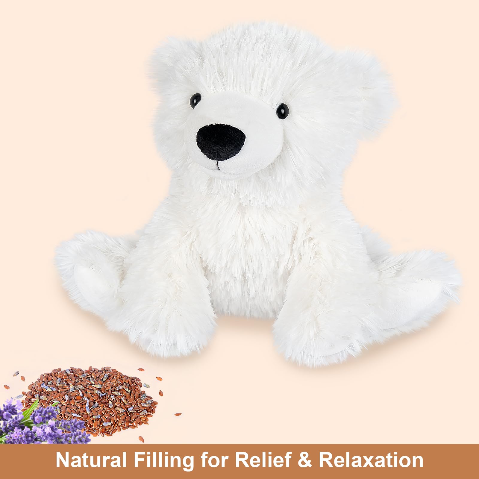similar and the photo SuzziPals Warming Polar Bear Stuffed Animal ...