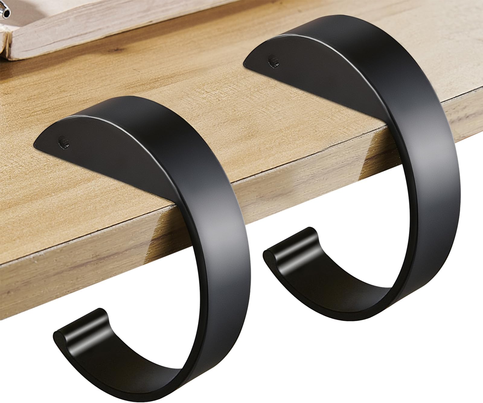 Amazon.com: Hfpengzan 4Pcs C Shape Purse Hook for Table, Desk Bag Hook ...