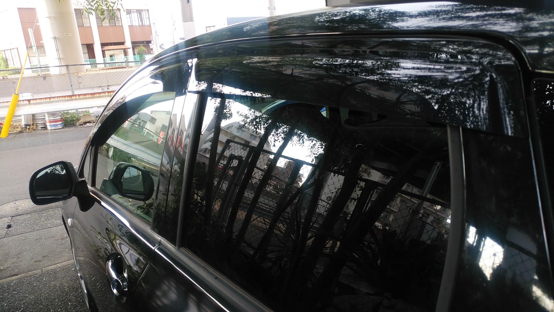 Amazon | サイドバイザー 適用 日産 ノート NOTE E11/E12 /E13 外装ドアバイザー レインシールド ウィンドウ バイザー 雨よけ バイザー 貼付済 (MK1-E11 ...