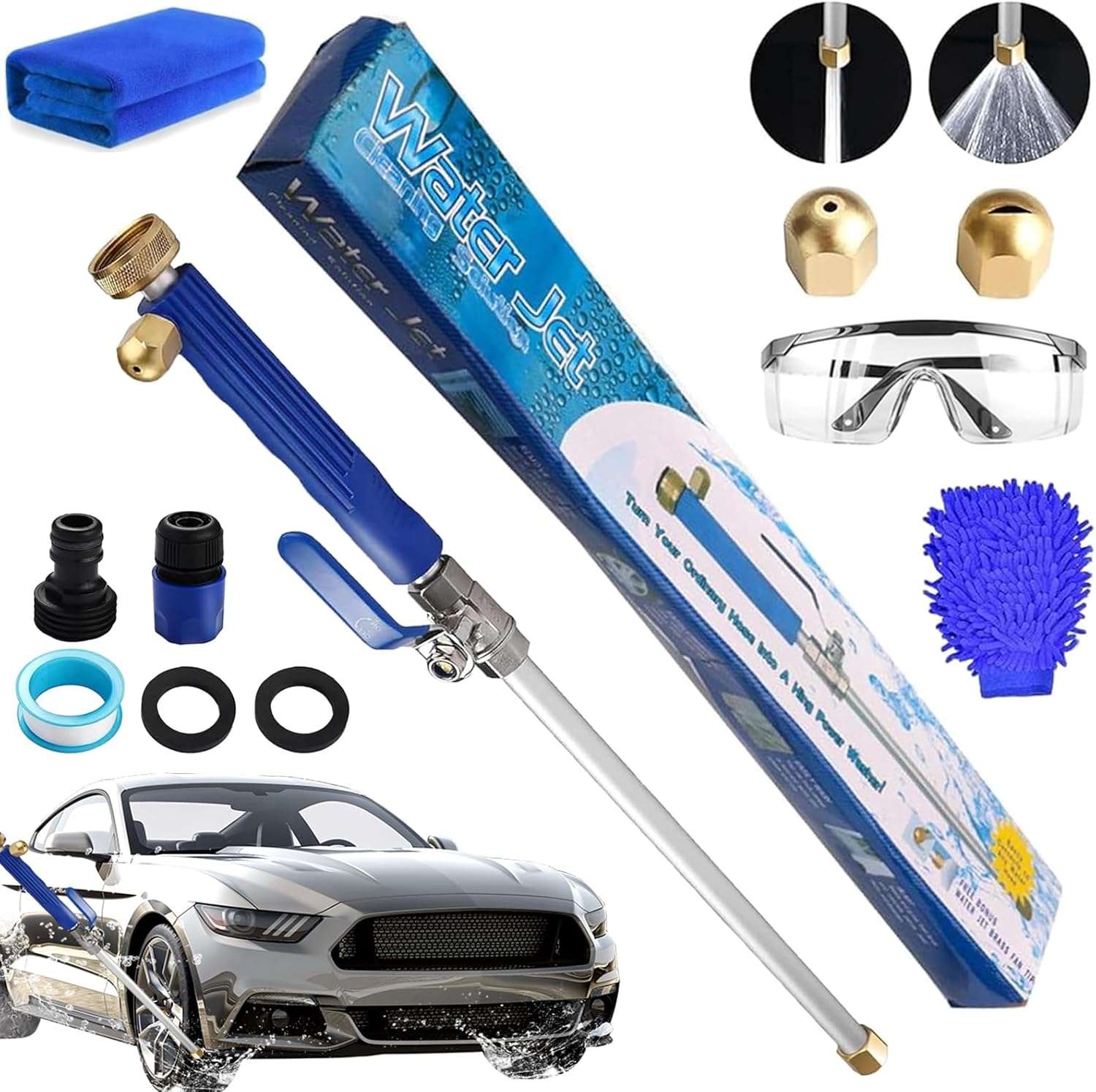 Amazon.com : JetFlux Pressure Washer, Jet Flux Pressure Washer, Upgrade ...