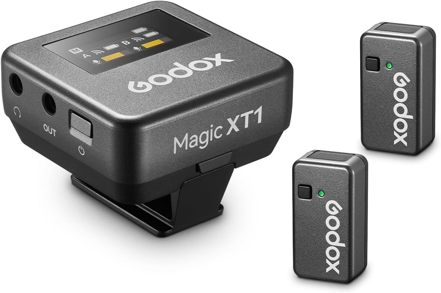 Amazon.com: GODOX Magic XT1, Wireless Lavalier Microphone, for Camera ...