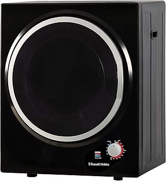 Russell Hobbs RH3VTD800B Black 2.5kg Compact Mini Vented Tumble Dryer ...
