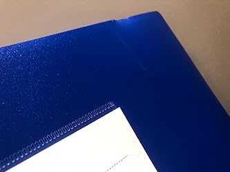 H&S Display Book Folder - A4 100 Pockets Presentation Project Folders ...