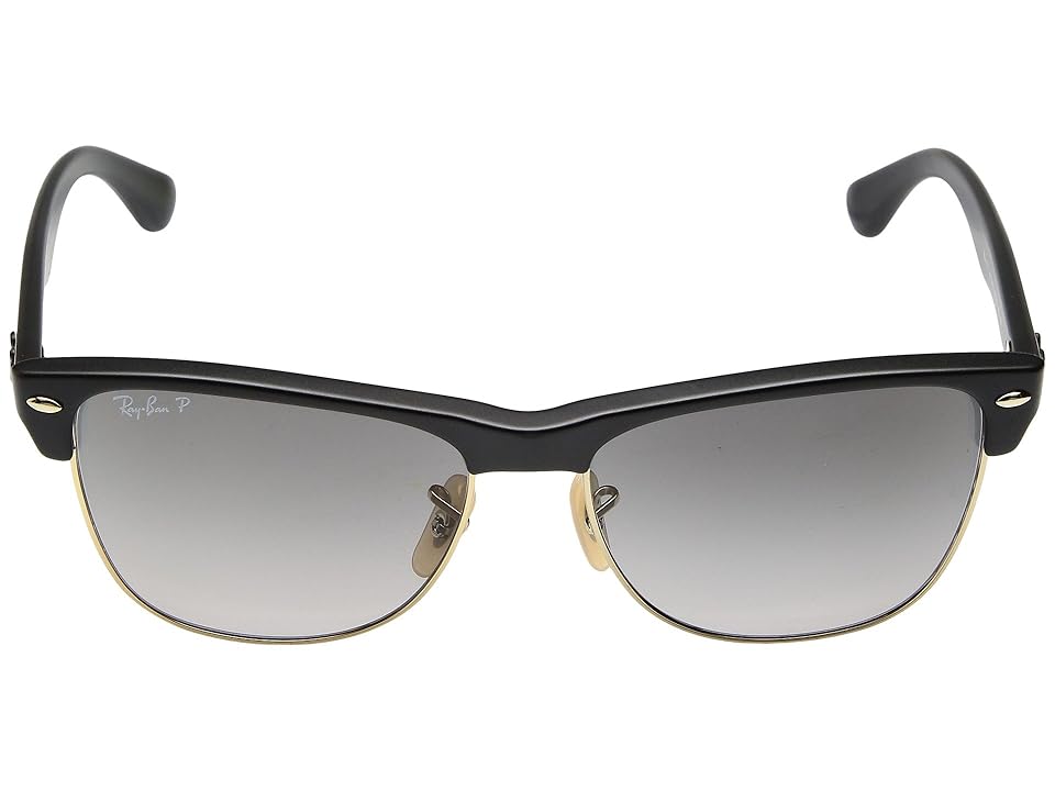 Ray-Ban Rb4175 Oversized Clubmaster 57mm - Polarized (Black/Grey ...