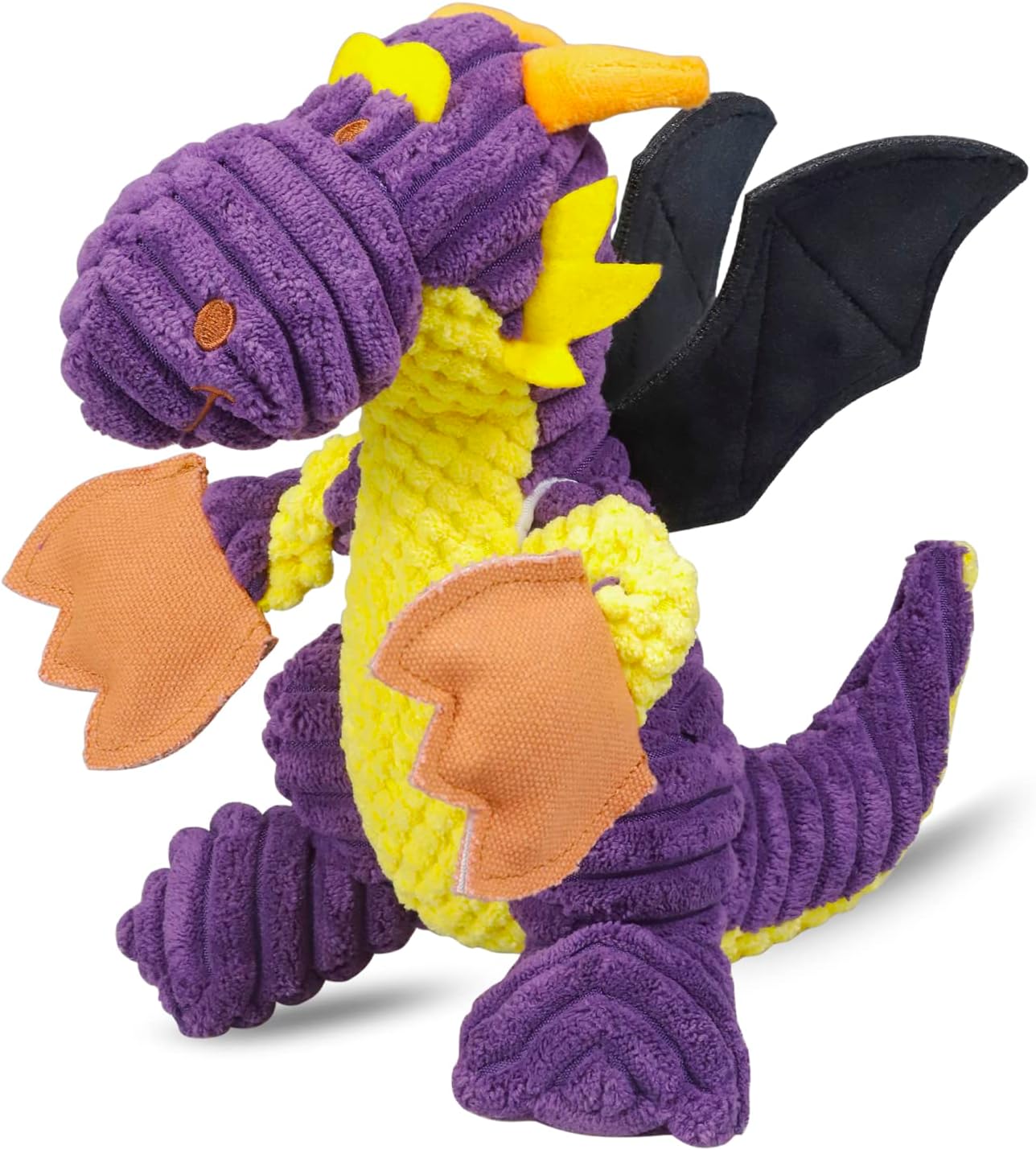 Amazon.com : Pet 'n Shape Tuff Plush Dragon Dog Toy with Stuffing : Pet ...