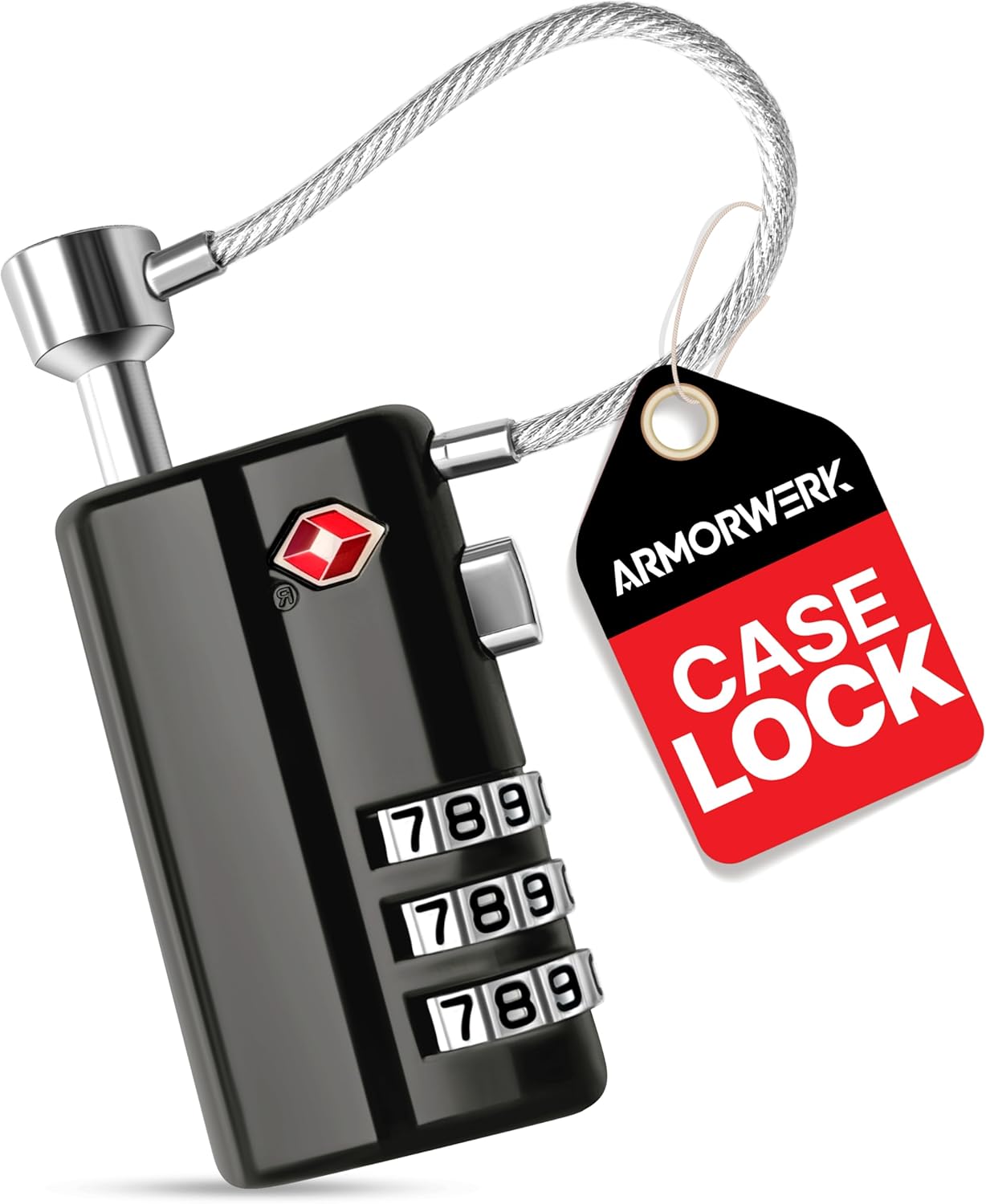 ARMORWERK Professional Gun Case Lock — TSA Approved Gun Case Lock with ...