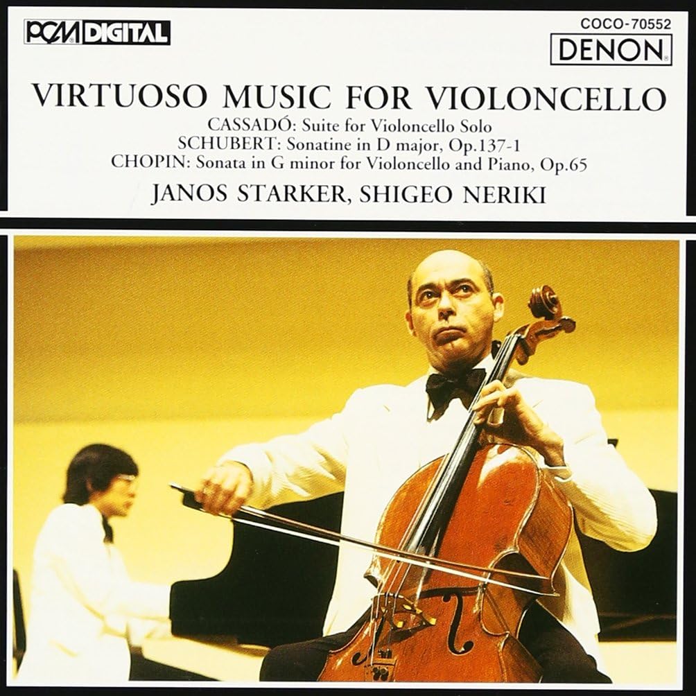 JANOS STARKER/CELLO: Amazon.co.uk: CDs & Vinyl