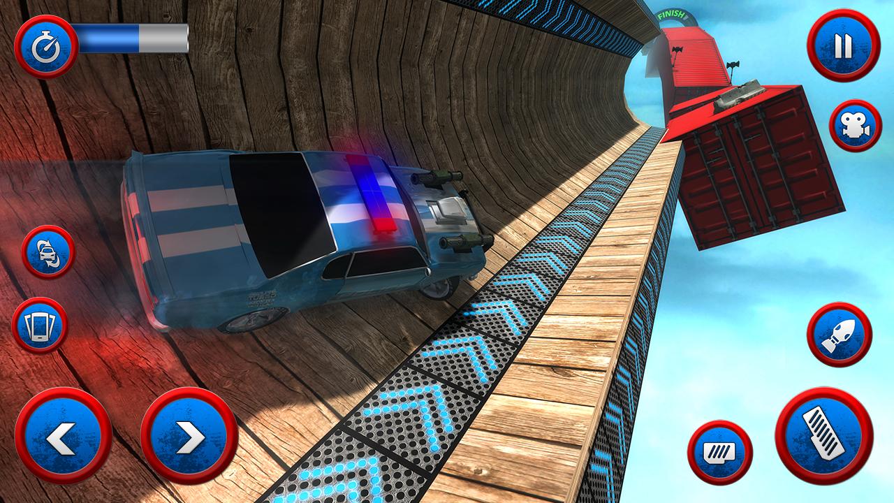 Tricky Police Car Stunts: Car Racing Stunt Game - App on Amazon Appstore