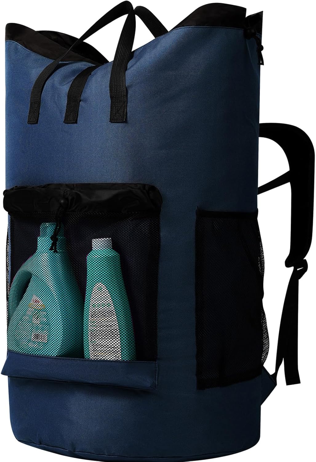 Amazon.com: karamagic Laundry Backpack Bag,with 3 Pockets,for Dorm ...