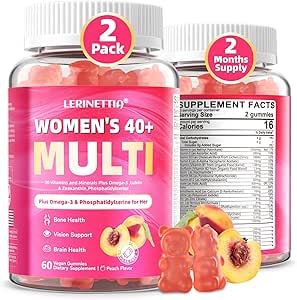 Amazon.com: Multivitamin for Women Gummies for 40+ with Omega-3 ...