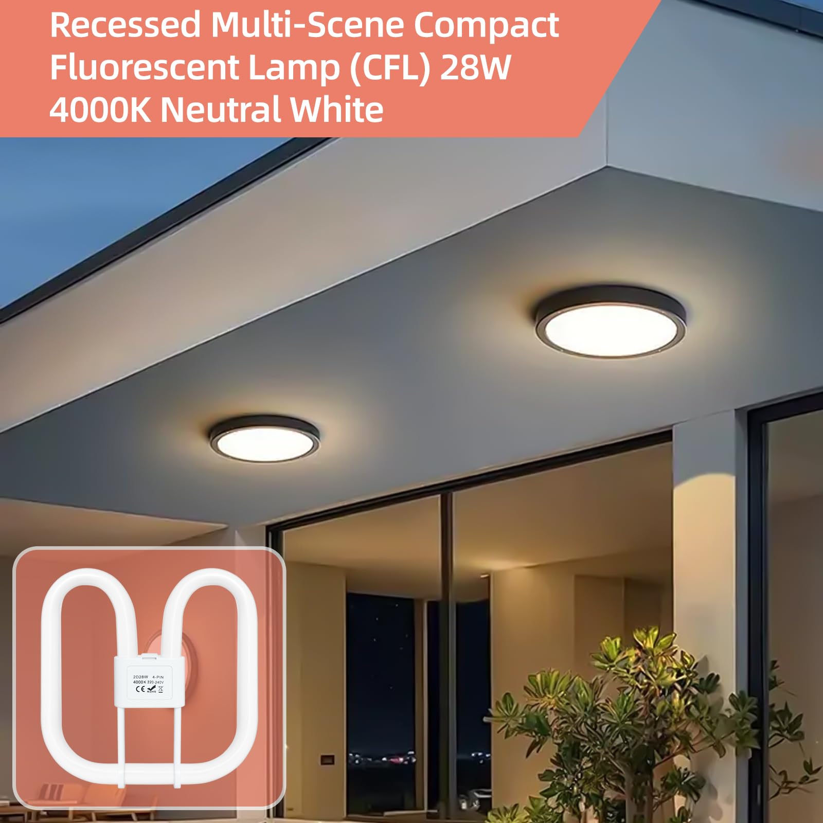 Pin Light Fluorescent Ceiling Light Fixtures