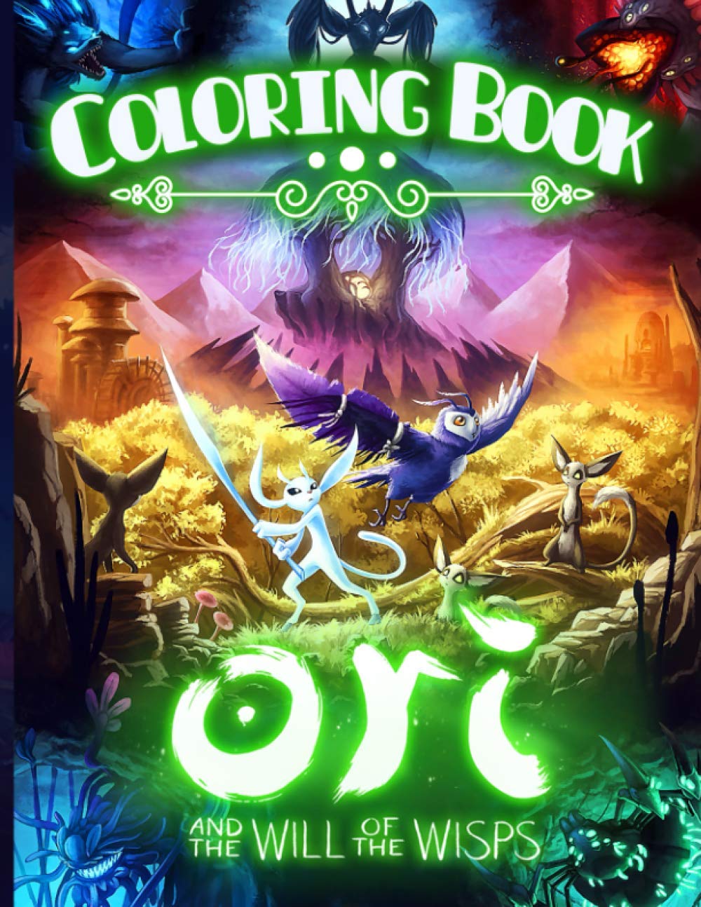 Buy Ori And The Will Of The Wisps Coloring Book: Coloring Books For ...