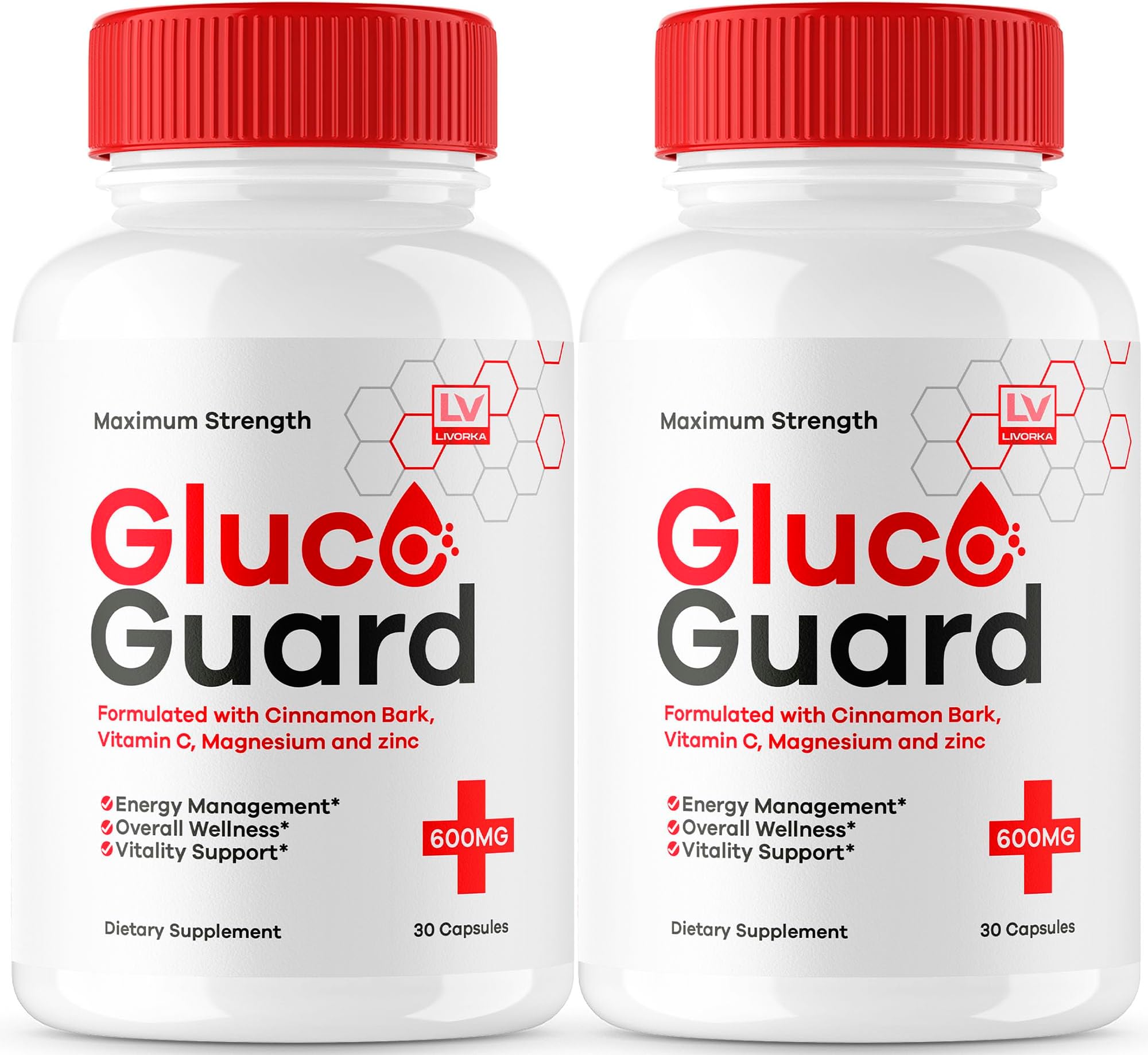 Amazon.com: NutraRize Gluco Guard Capsules, GlucoGuard Natural Support ...