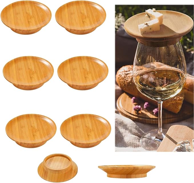 Amazon.com: Wine Glass Charcuterie Topper, 2024 6Pcs New Wine Glass ...