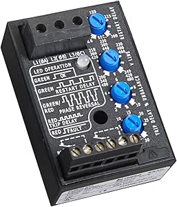 Amazon.co.jp: SSAC LLC HLMUDRAAA Voltage Monitor, 3-Phase by Ssac : DIY ...