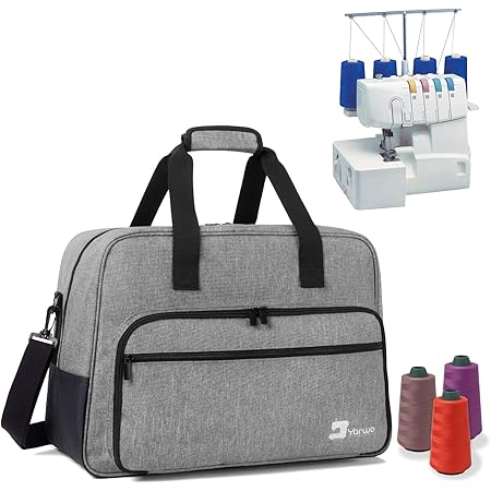 Yarwo Overlocker Bag, Overlocker Carry Case, Universal Overlocker ...