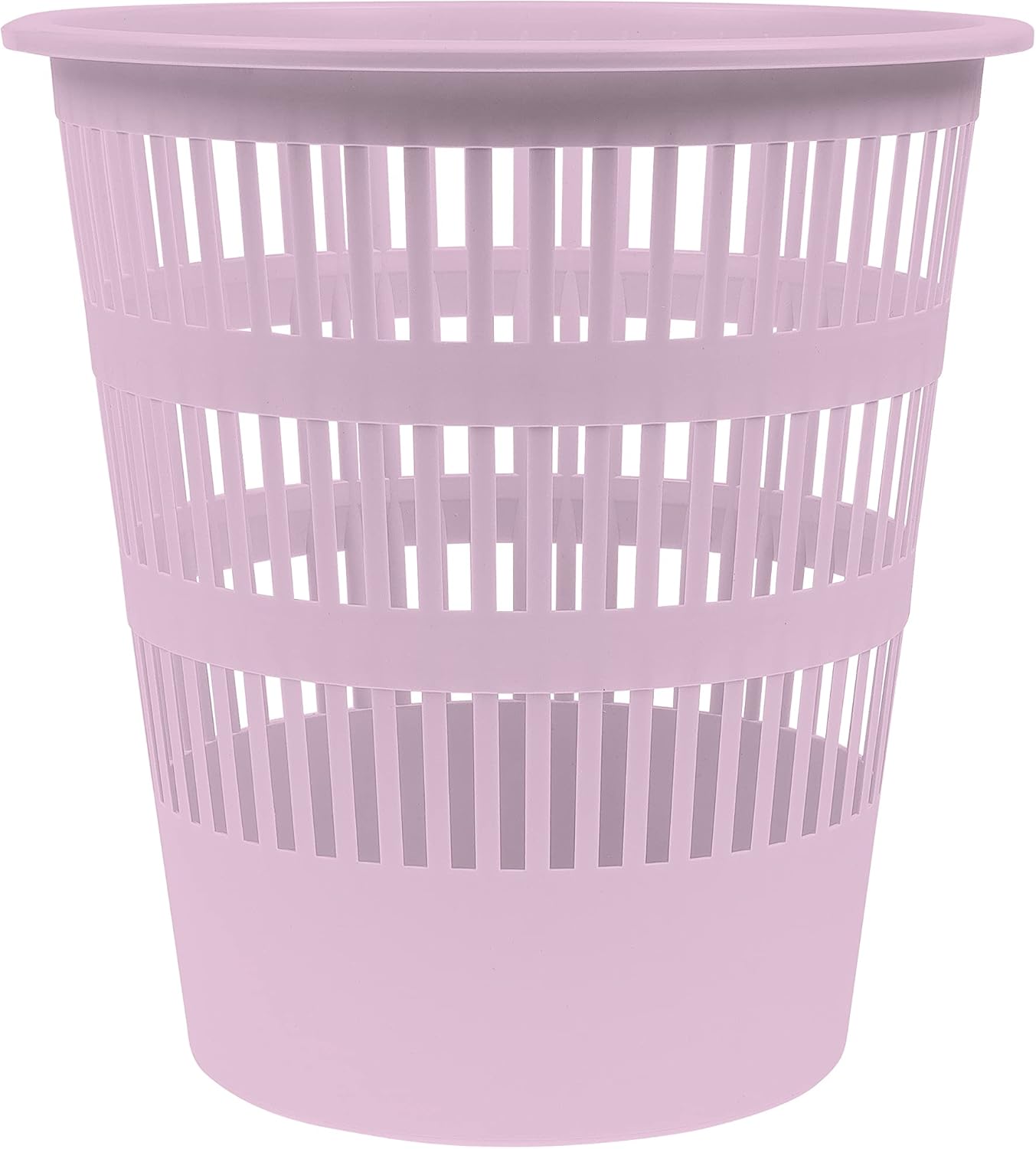 DONAU D307-23 Waste Paper Bin 12 L/Purple/Pastel Pink/Plastic/Office ...