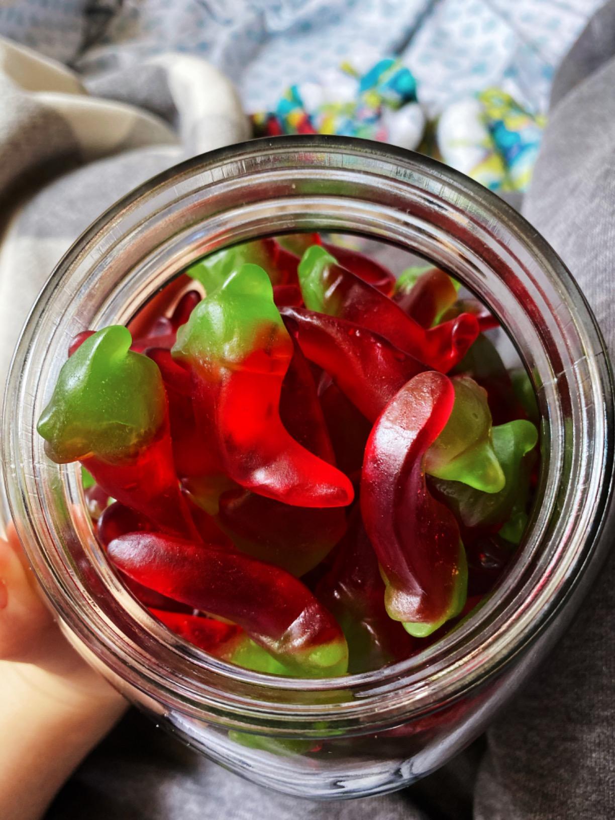 Amazon.com : FirstChoiceCandy Red Hot Chili Peppers Spicy Gummy (5 ...