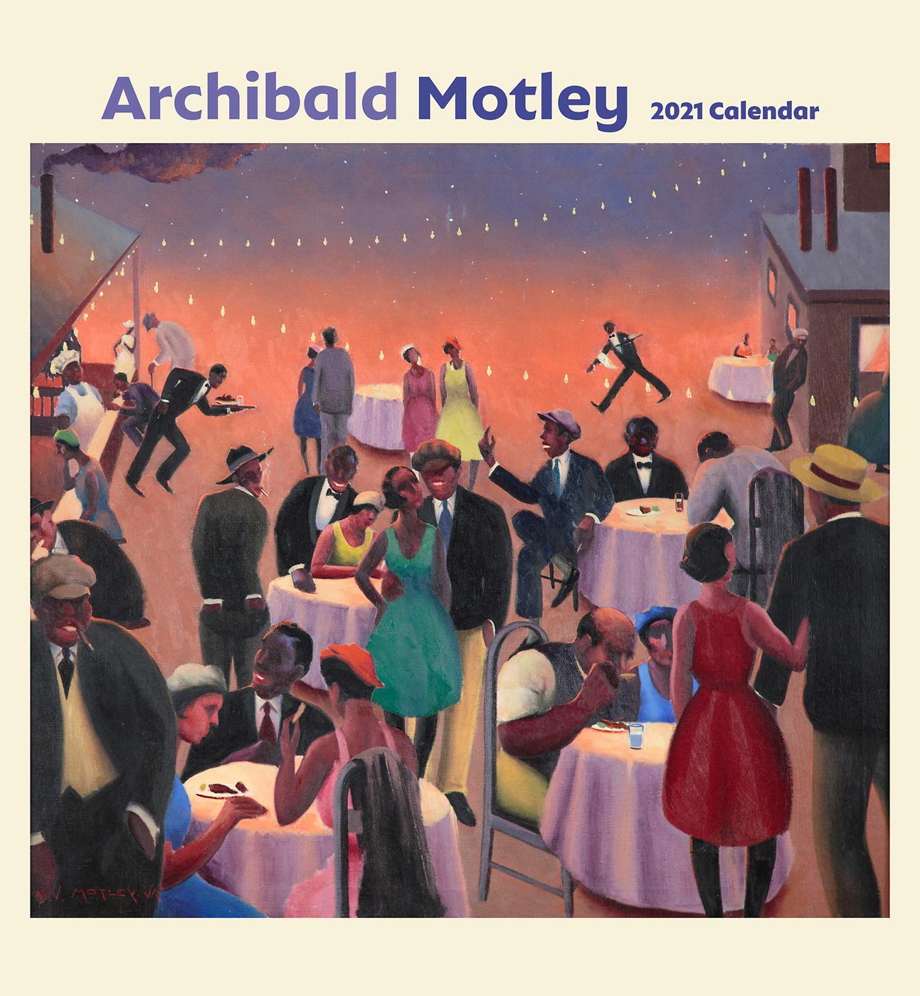 Archibald Motley 2021 Calendar: Motley, Archibald: 9780764999239 ...