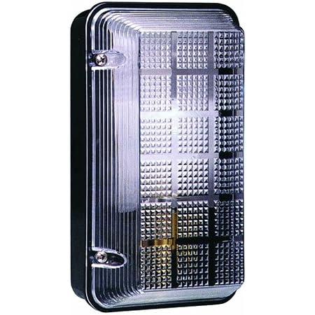 Ansell A100GC Bulkhead Light Fitting with Glass Diffuser E27-100 Watt ...