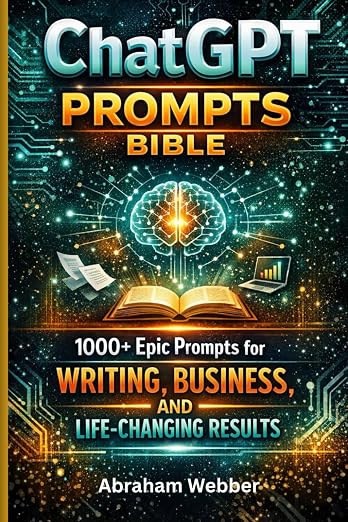 ChatGPT Prompts Bible: 1000+ Epic Prompts for Writing, Business, and ...