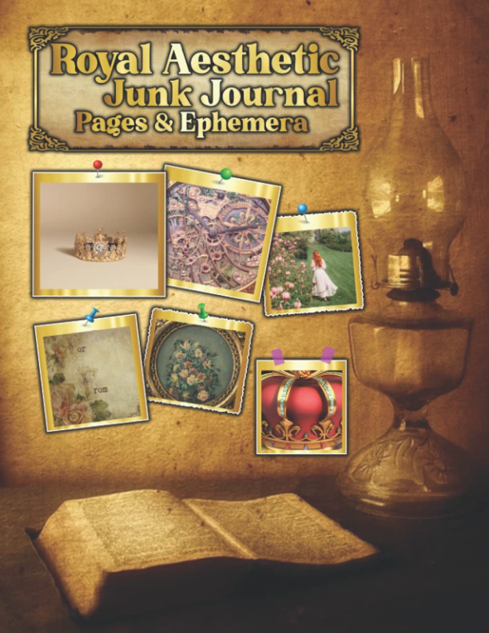Royal Aesthetic Junk Journal Pages & Ephemera: Paper Sticker For Junk ...
