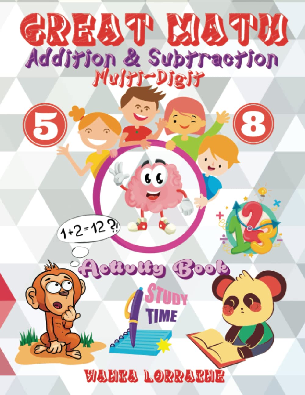 Buy GREAT MATH ACTIVITY BOOK: Practice Math Workbook with Addition and ...