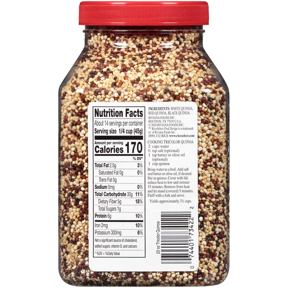 18+ Tri Color Quinoa Nutrition - AlanaRaeanne