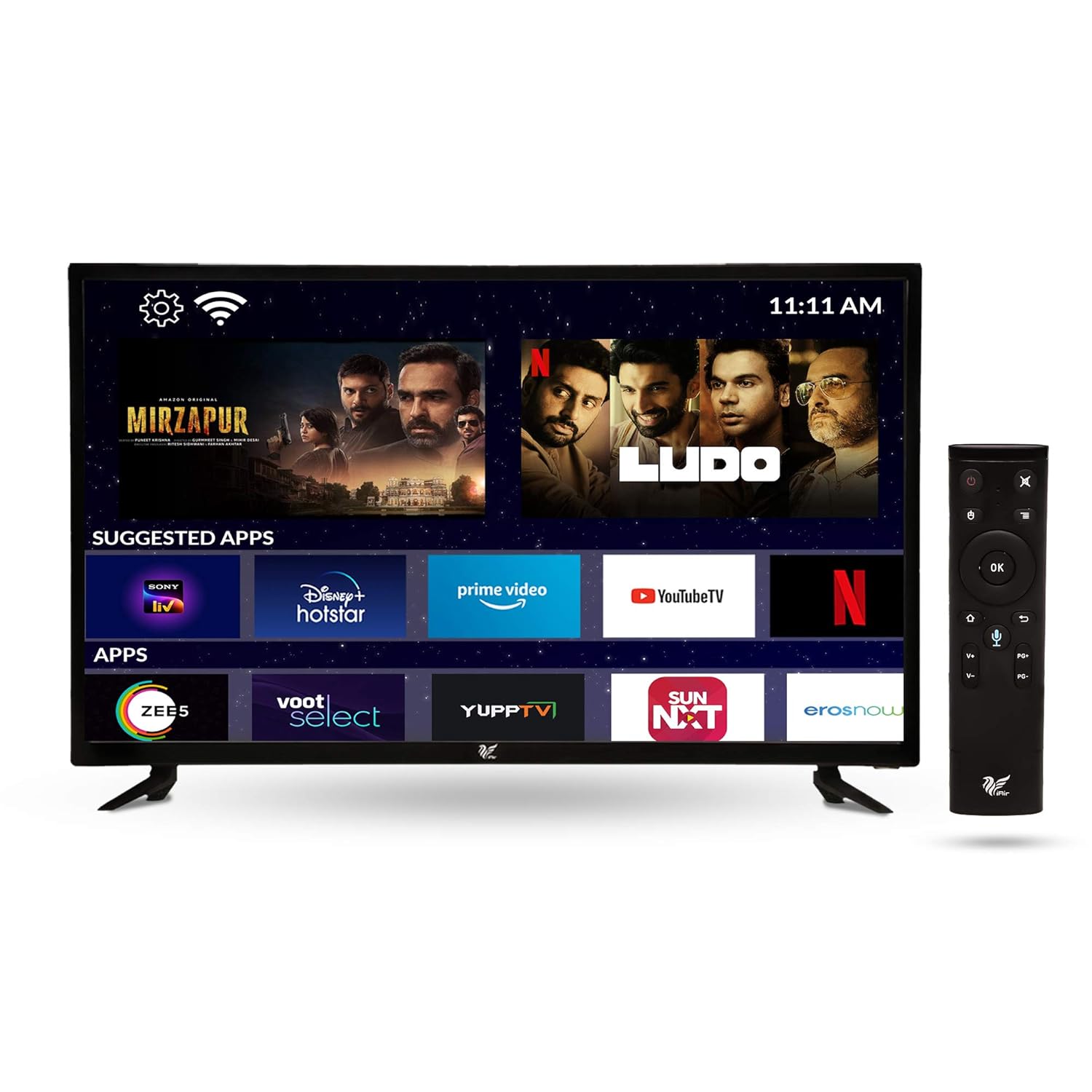 IAIR 81 cm (32 Inches) HD Ready Smart LED TV With Voice Remote ...