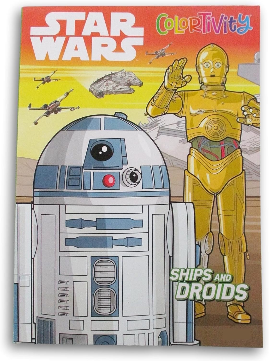 Amazon.com: Colortivity Star Wars Coloring and Activity Fun Book - 80 ...