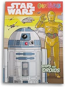 Colortivity Star Wars Coloring and Activity Fun Book - 80 Pages - Cover ...