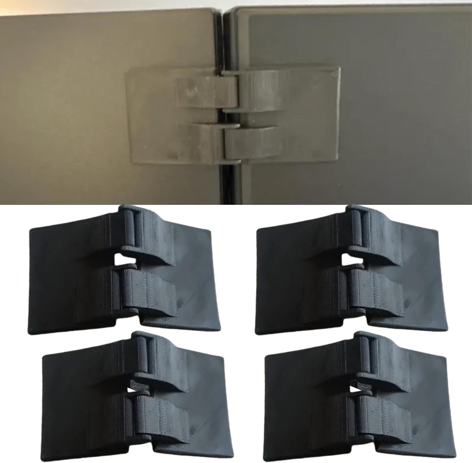 Amazon.com: Monitor Connectors with Adhesive Strips Included - 4 Pack ...