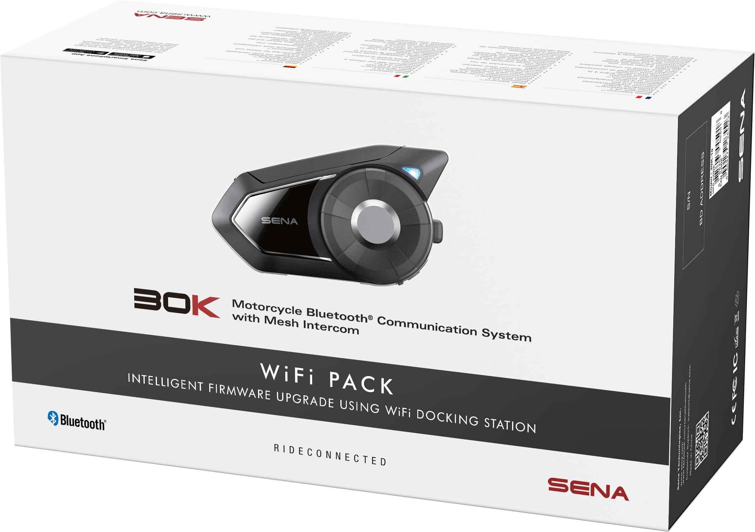 Amazon.com: Sena 30K Bluetooth Communication System w/HD Speakers ...