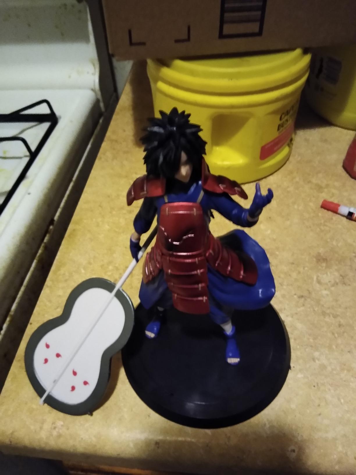 Amazon.com: Prodigy Toys Naruto Uchiha Madara Action Figure (Comes with ...