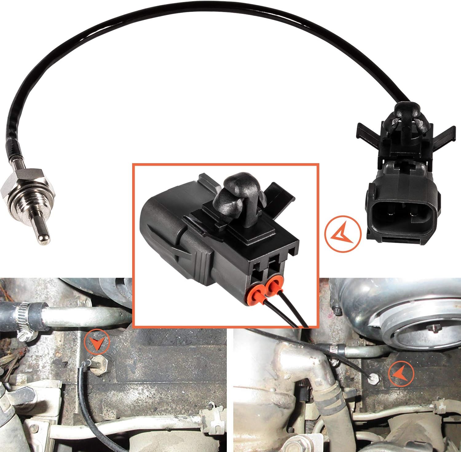 Amazon.com: 97381182 Intake Air Temperature Sensor for GM Duramax 6.6L ...