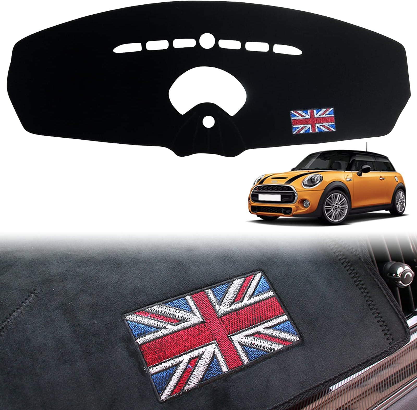 Amazon.com: UNICUS Dash Air Vent Cover Trims Carbon Effect 8X ...