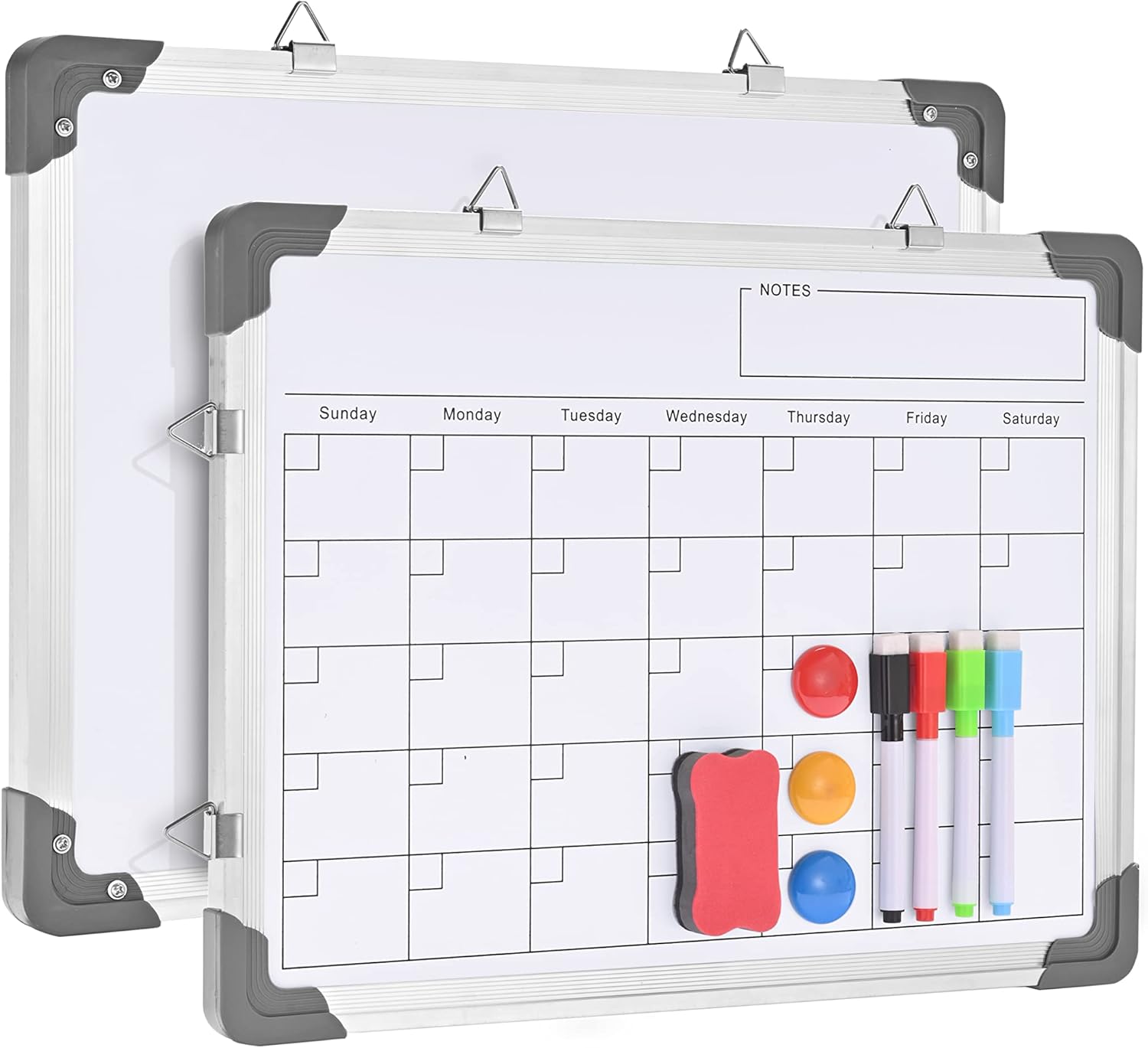 Donmills A3 Magnetic Monthly Planner Whiteboard for Wall, 40 x 30 cm ...