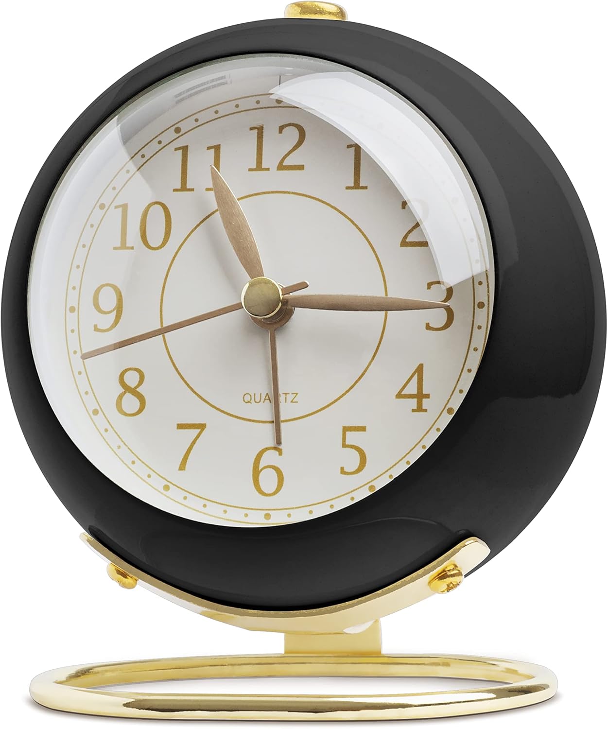 Amazon.com: SHISEDECO Small Tableclocks Classic Non-Ticking Tabletop ...