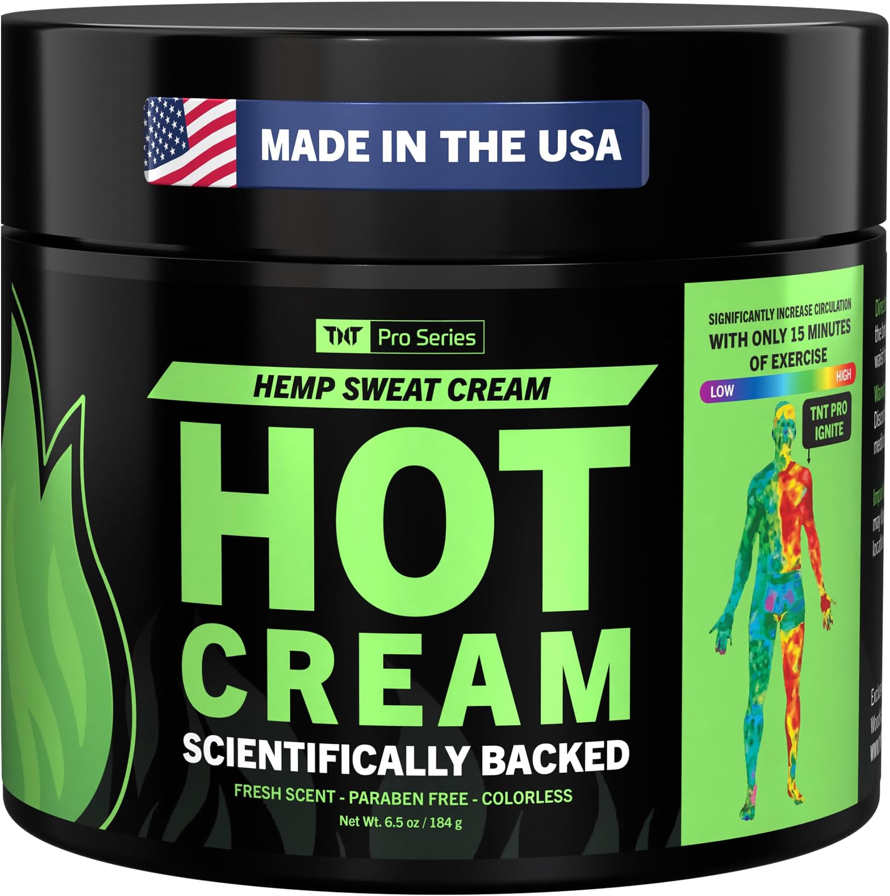 Amazon.com : TNT Pro Ignite Pre-Workout Cream, Hot Sweat Cream,Sweat ...