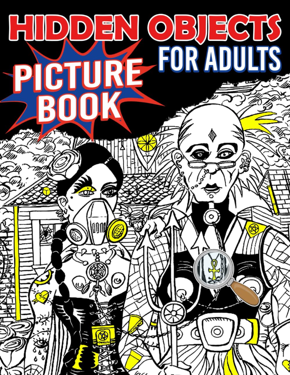 Hidden Objects Picture Book For Adults: Seek And Find The Hidden ...