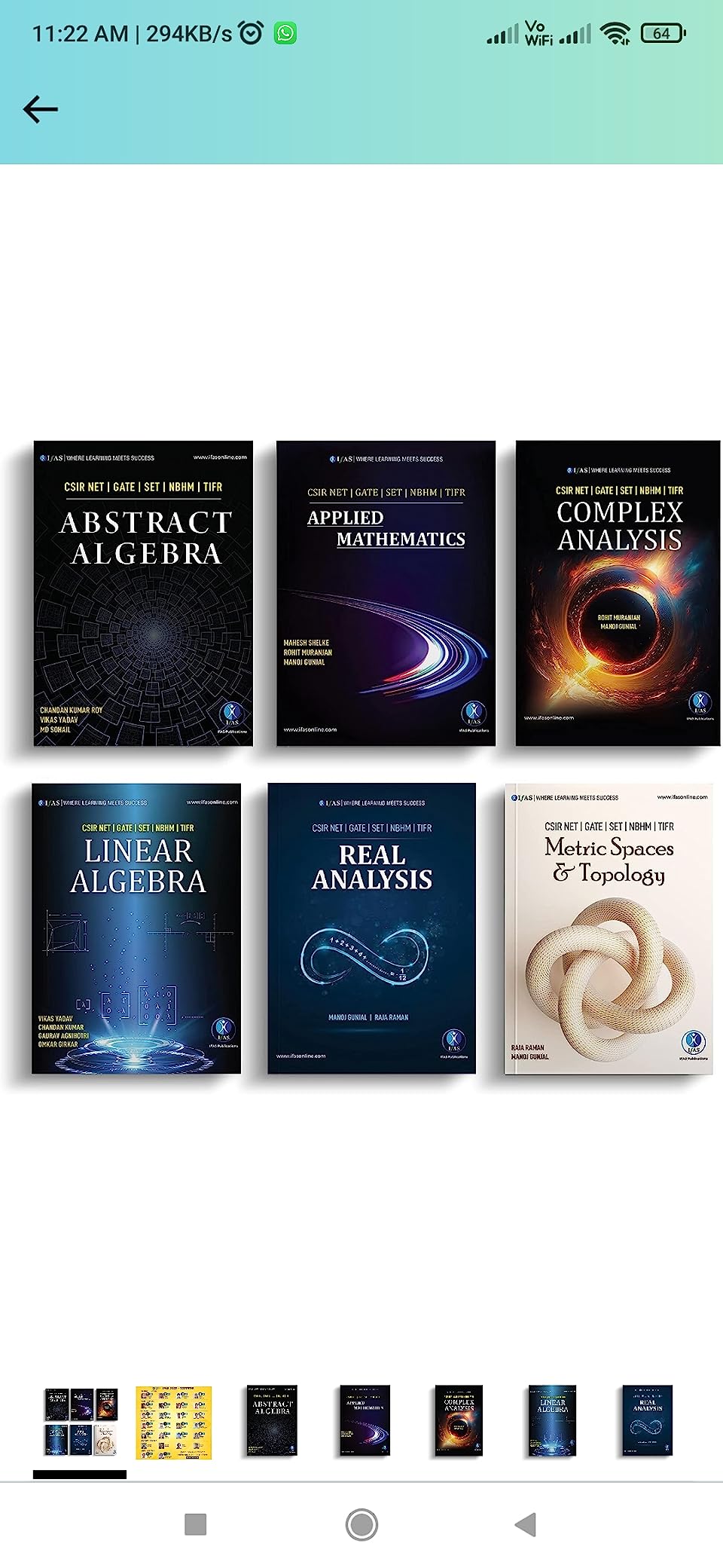 Buy CSIR NET Mathematics Books - Mathematical Science Complete Study ...