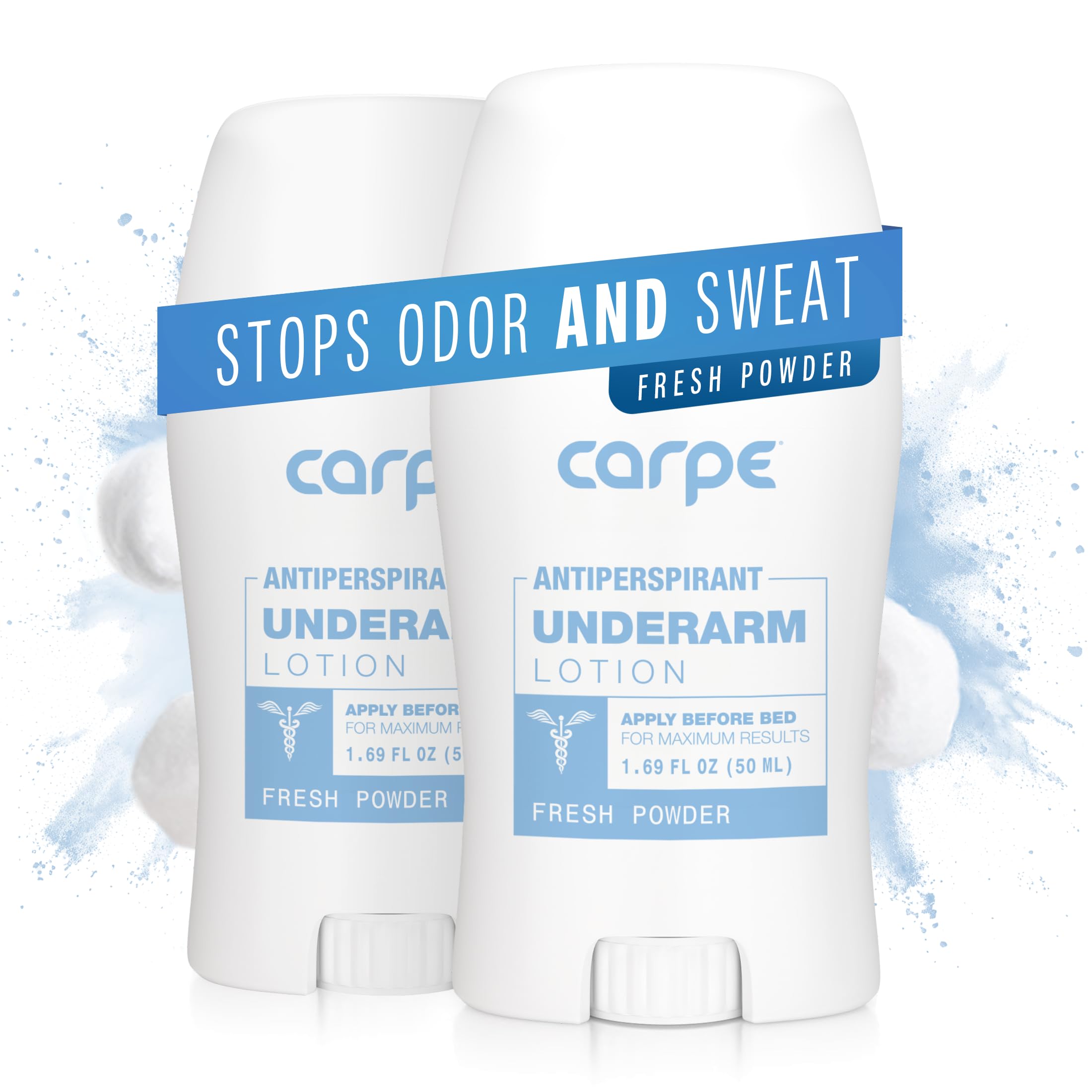 Amazon.com : Carpe Underarm Antiperspirant and Deodorant, Clinical ...