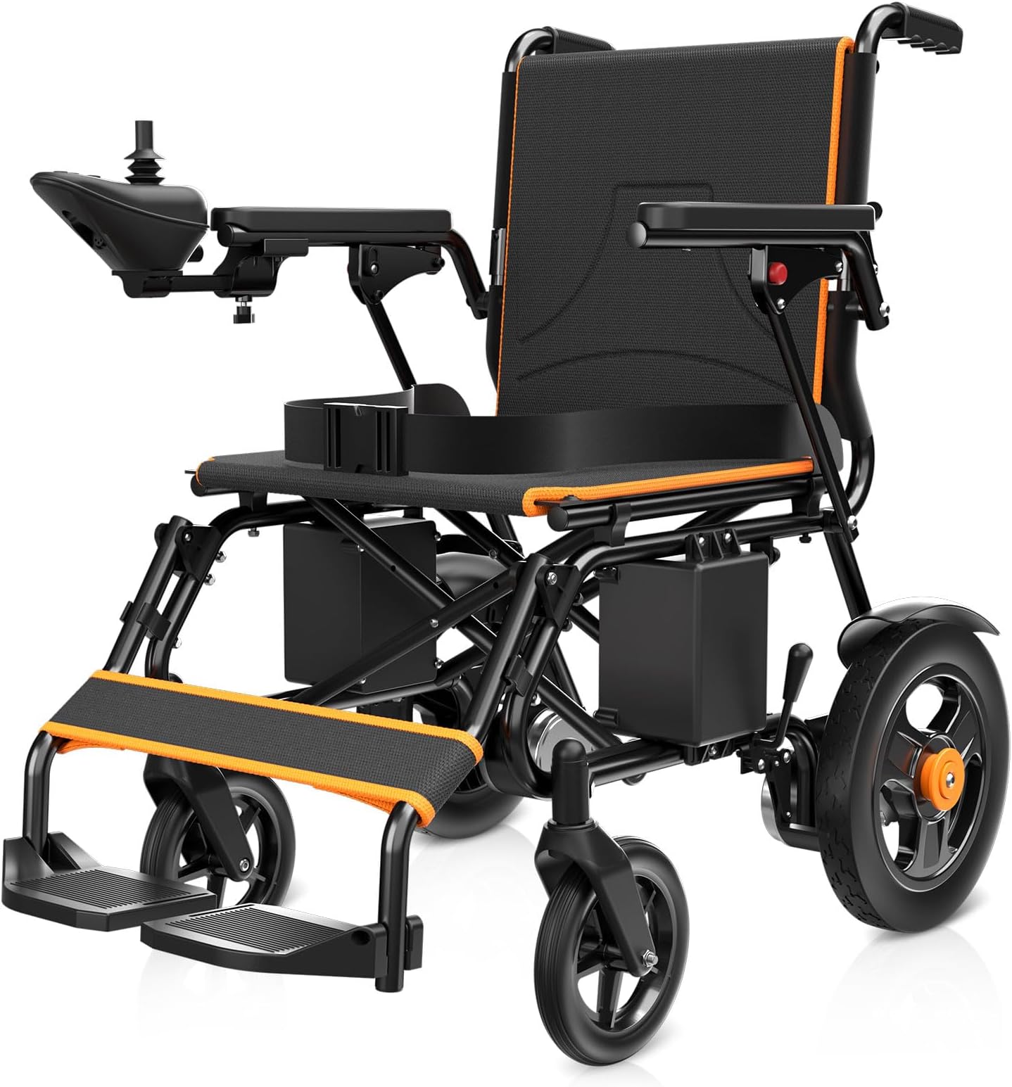 Amazon.com: POWET Electric Wheelchair, Foldable Lightweight Electric ...