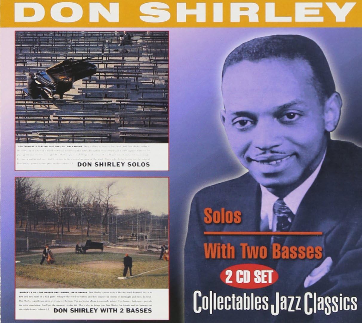 Solos/Don Shirley With 2 Basses: SHIRLEY,DON: Amazon.ca: Music