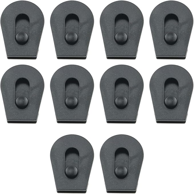 Amazon.com: E-outstanding 10PCS Plastic Toggle Stopper Wheeled Cord ...